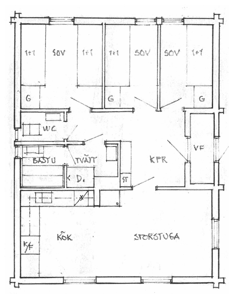 Stuga, 60 m2, 6 bäddar i Sälen | GuMo Stuguthyrning
